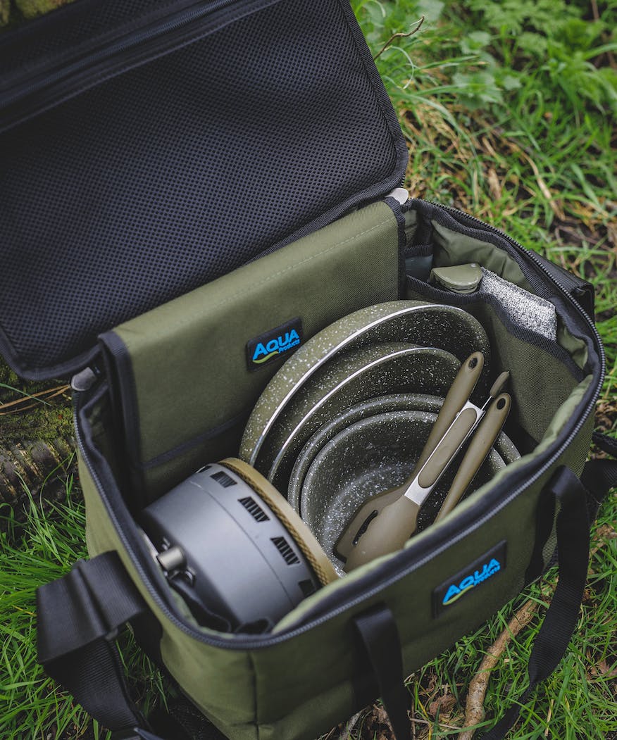 Aqua Products Cookware Bag Black Series - torba wędkarska - Karpiowe Graty
